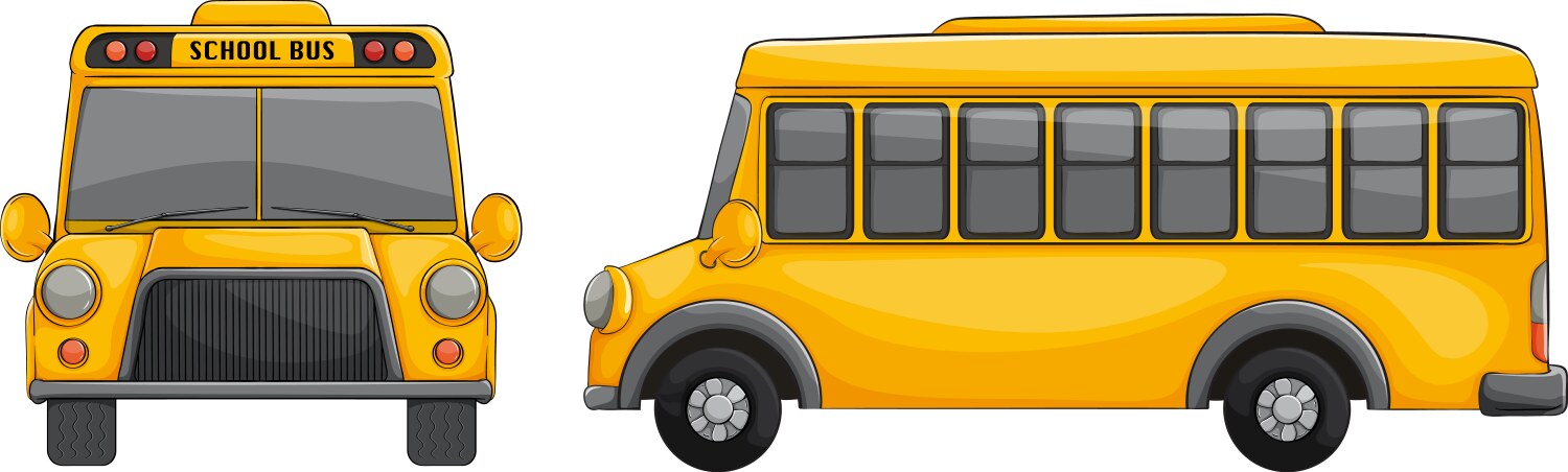 School bus Royalty Free Vector Image - VectorStock