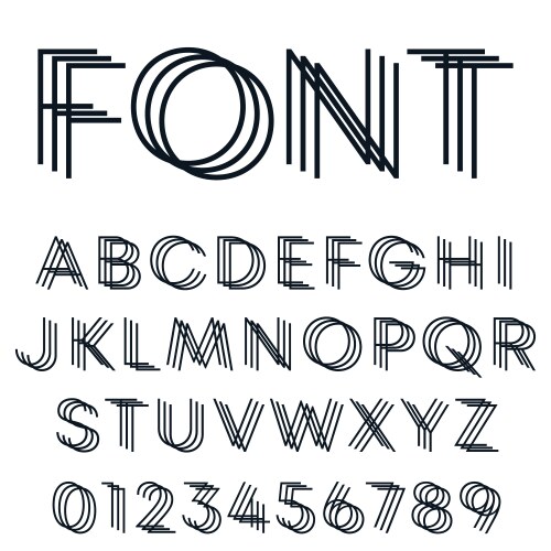 M Royalty Free Vector Image - VectorStock