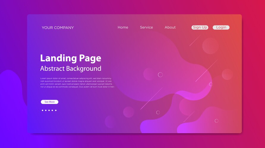 Free Landing Page Vector Images (over 5,200)