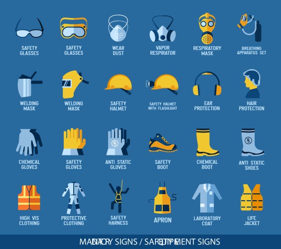 Health safety Royalty Free Vector Image - VectorStock