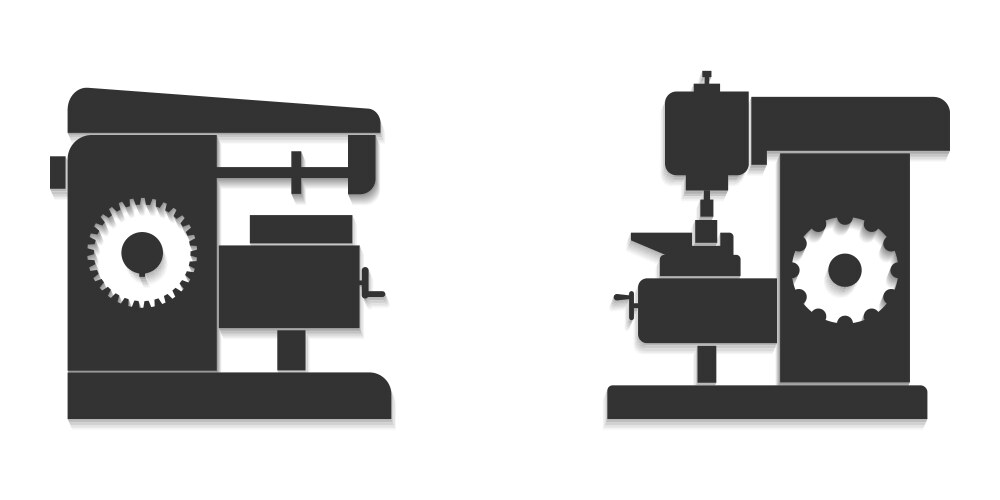 Cnc machine logo Vector Images & Graphics for Commercial Use | VectorStock