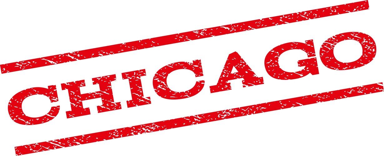 Stamp Chicago Watermark Vector Images (48)