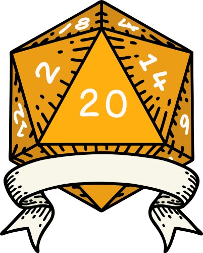 D20 Dice Vector Images (over 8,700)