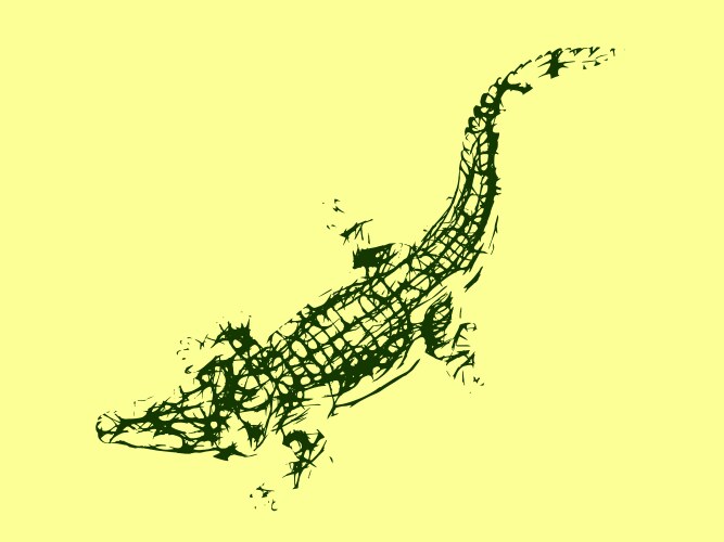 Line Drawing Crocodile Vector Images (over 1,600)