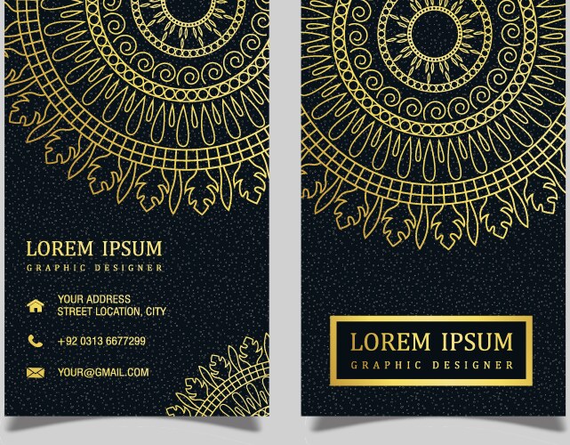 Royal wedding invitation card template Royalty Free Vector