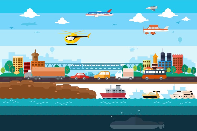 Transportation Vector Images (over 1.3 million)