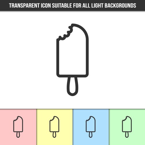 Popsicle Outline Popsicle Vector Hand Drawn Outline Doodle Icon. Ice