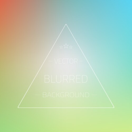 Abstract gradient mesh blurred background Vector Image