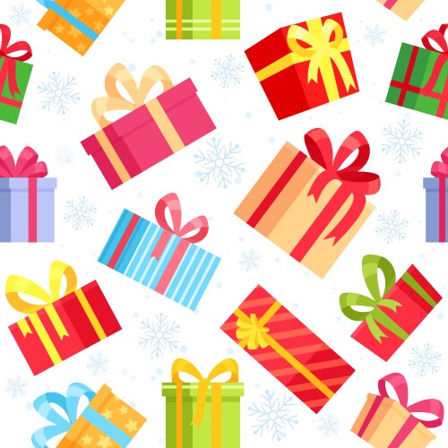 Colorful gift boxes Royalty Free Vector Image - VectorStock