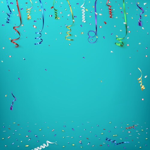 Celebration background template Royalty Free Vector Image