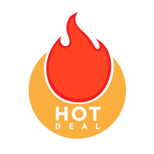 Burning candle logo Royalty Free Vector Image - VectorStock