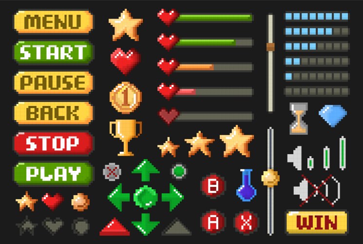 Game Menu Background Vector Images (over 6,100)