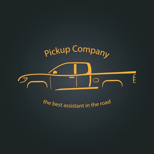 Calligraphic car logo set Royalty Free Vector Image