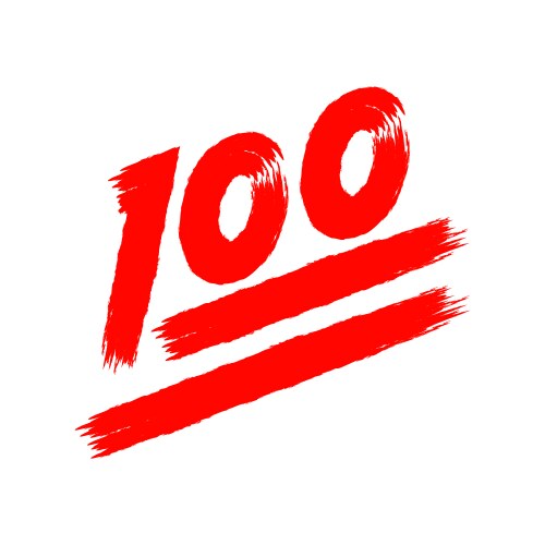 100 Emoji Vector Images (over 840)