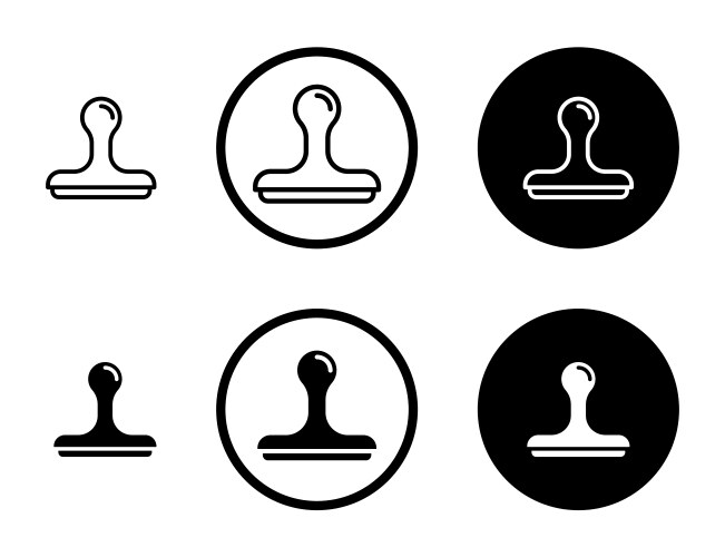 Editable Stamp Vector Images (over 9,900)