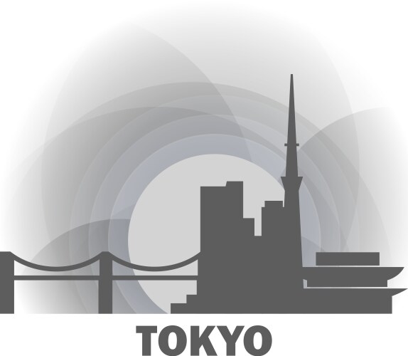 Tokyo logo Royalty Free Vector Image - VectorStock