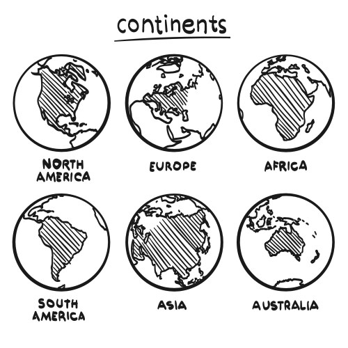 Continents Vector Images (over 200,000)