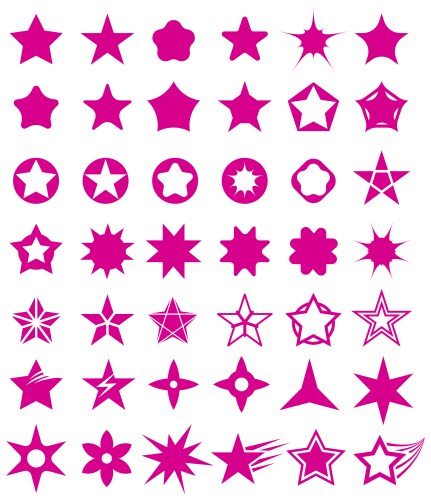 Star Shape Objects Vector Images (over 59,000)