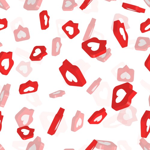 Rain bright blue social likes pattern on white Vector Image