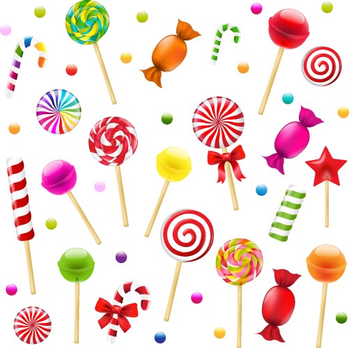 Candy set Royalty Free Vector Image - VectorStock