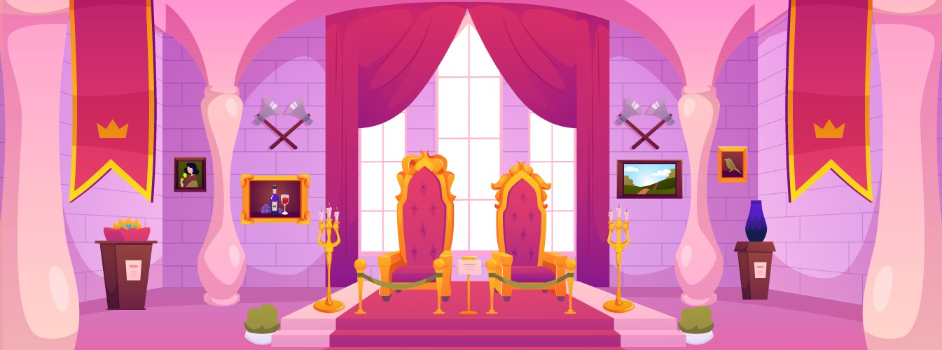 Castle Cartoon Inside Medieval Castle Dungeon Wall Game Cartoon Vector