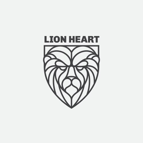 Lion Heart Logo Vector Images (over 470)