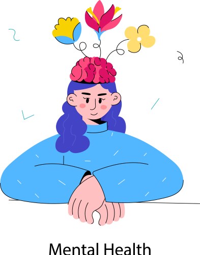 Mental health Royalty Free Vector Image - VectorStock