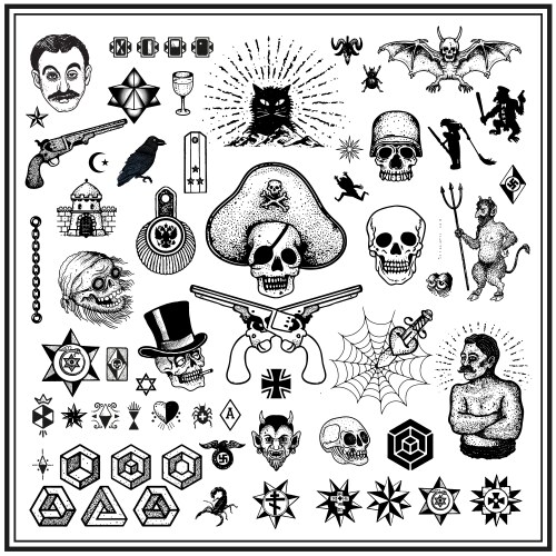 Traditional russian tattoo flash - Bronctattooaus.com