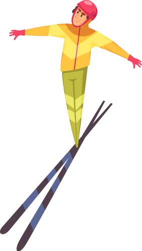 Cartoon Skier Vector Images (over 4,400)