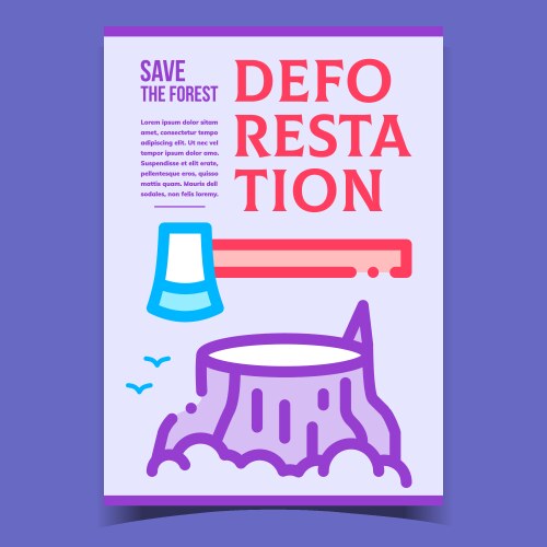 Deforestation Poster Vector Images (over 240)