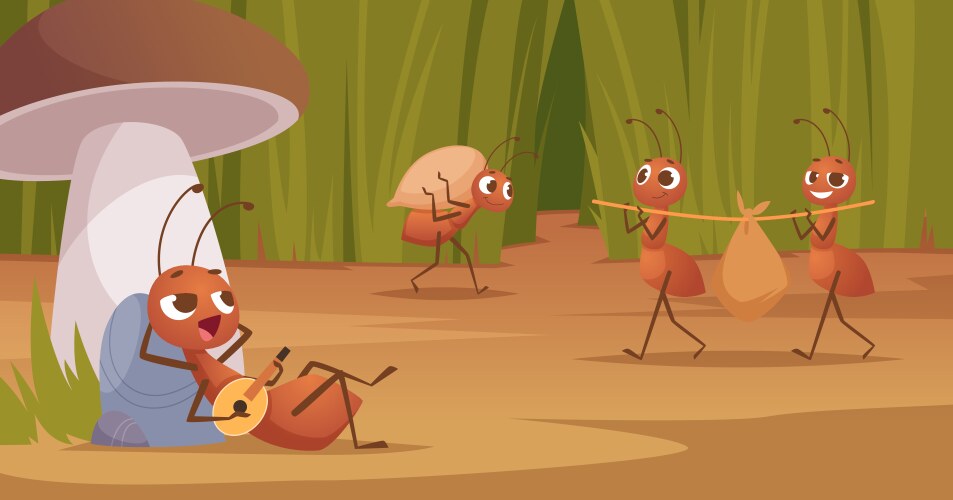 Ant Cartoon Vector Images (over 10,000)