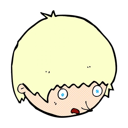 Shocked man face Vector Images & Graphics for Commercial Use | VectorStock