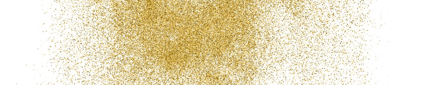 Gold glitter texture horizontal long banner Vector Image