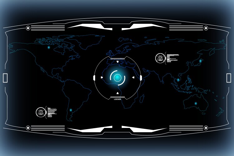 Hud World Map Vector Images (over 830)