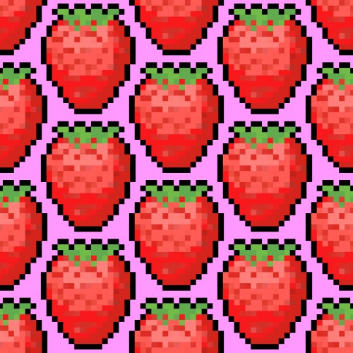 Pixel Art Strawberry Vector Images (over 240)