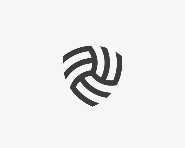 Wolf shield logo Royalty Free Vector Image - VectorStock