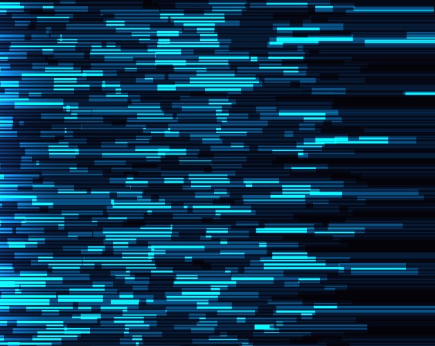 Futuristic neon glitch background glitched Vector Image