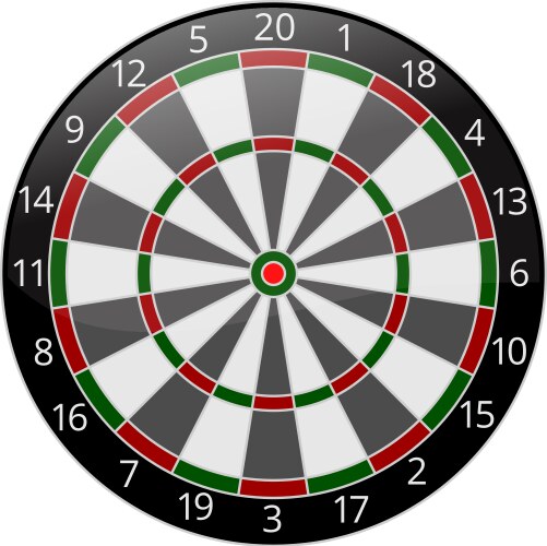 Dart Board Vector Images (over 10,000)