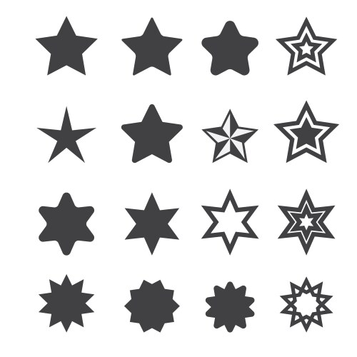 Star Shape Objects Vector Images (over 59,000)