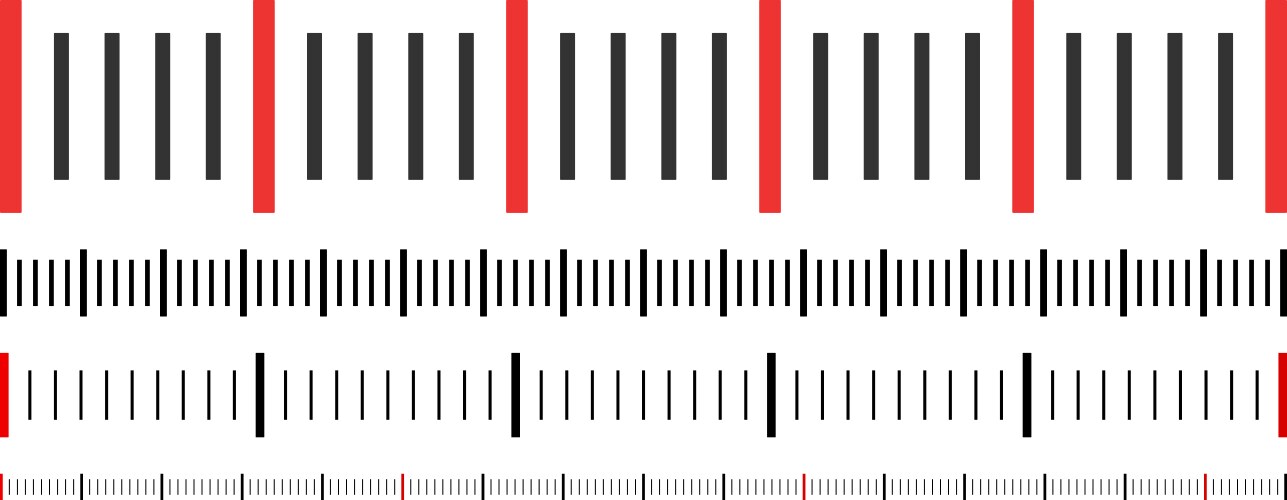 Accurate Ruler Vector Images (over 1,000)