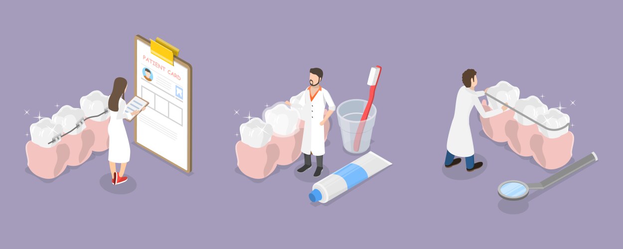 Isometric barbecue flowchart Royalty Free Vector Image