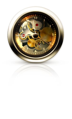 Wrist mechanical watch Royalty Free Vector Image