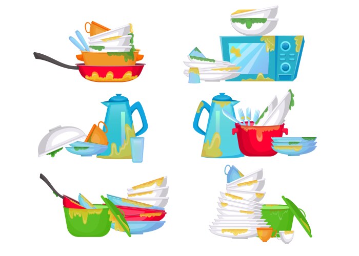 Wash Dishes Cartoon Vector Images (over 2,000)