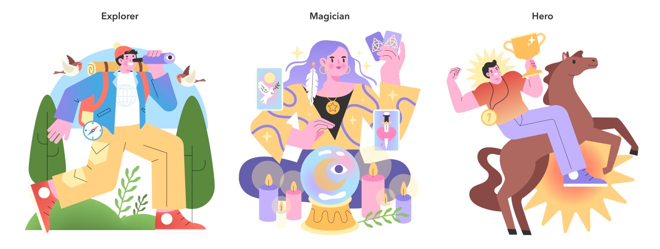 Trio Vector Images (over 1,000)