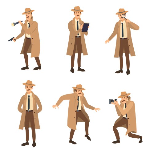 Detective Drawing Vector Images (over 5,800)