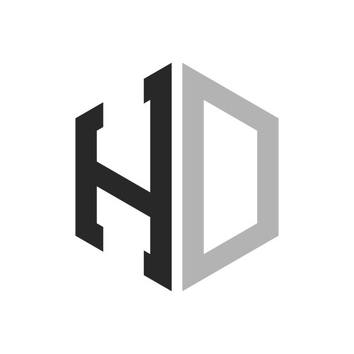 Letter Hd Logo Vector Images (over 2,800)