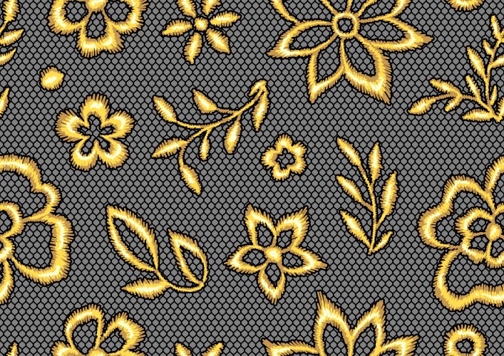 Lingerie Lace Fabric Textures Seamless Vector Images (over 300)