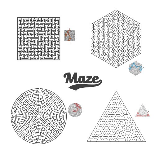 Maze Vector Images (over 56,000)