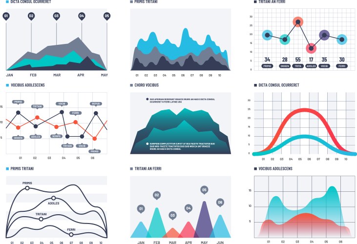 Impact of artificial intelligence on economic Vector Image