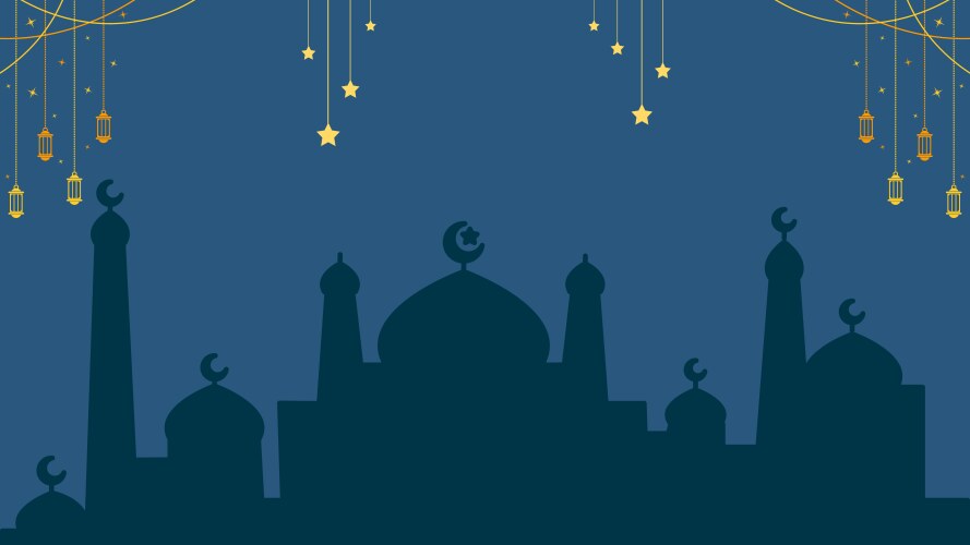 Seamless pattern islamic background with shapes Vector Image